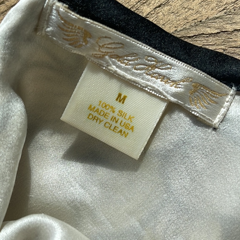 Golden Hawk Silk Dress - Gem